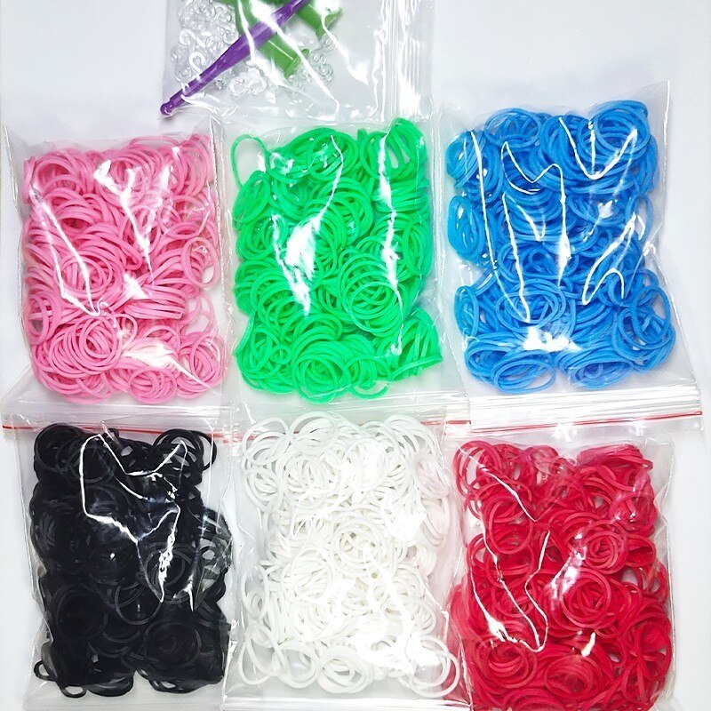 1800pcs DIY Toys Rubber Loom Bands Set Kid DIY Bra... – Grandado