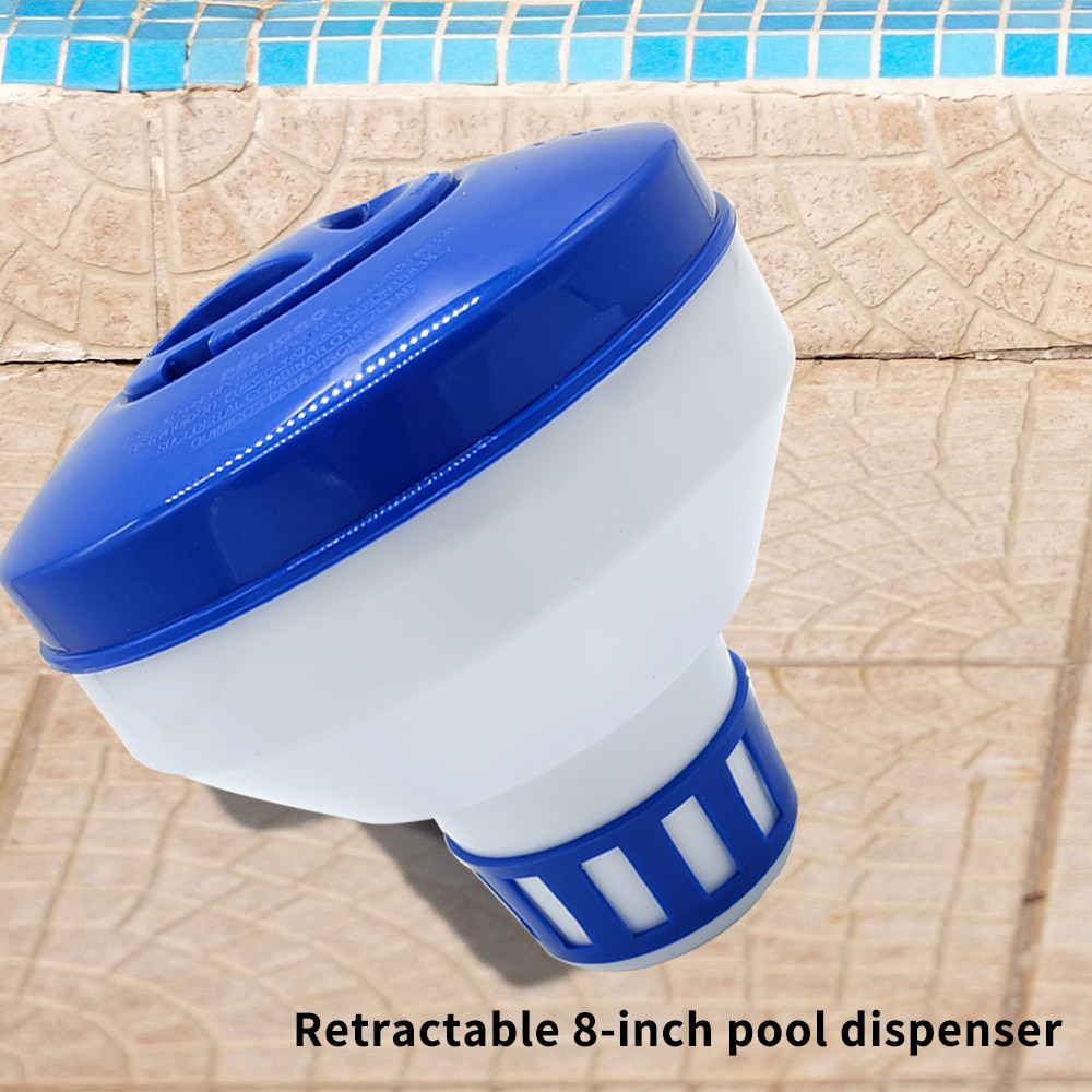 8-inch Diameter Floating Chlorine Tablet Dispenser... – Vicedeal