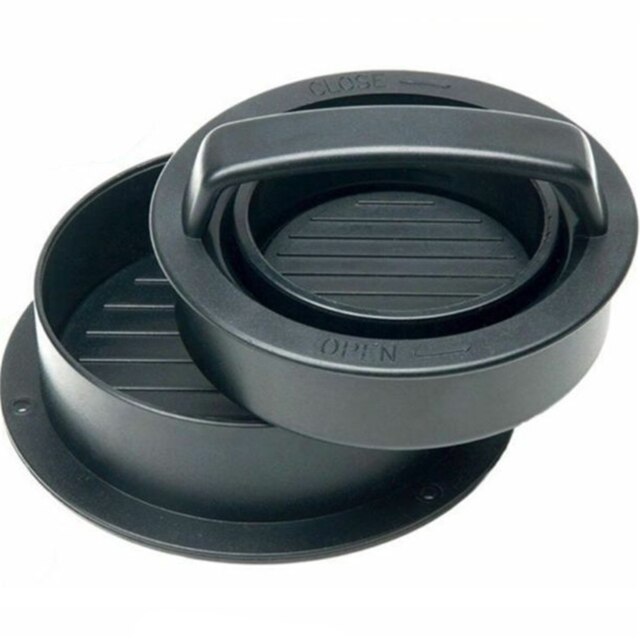 2PCS Non-Stick Hamburger Maker ABS Round Burger Pr... – Grandado