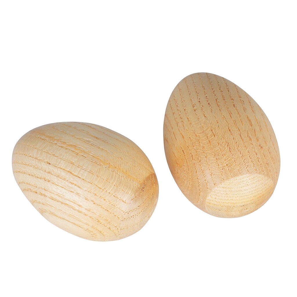 2pcs Wooden Sand Eggs Children Kids Baby Shape Ear... – Grandado