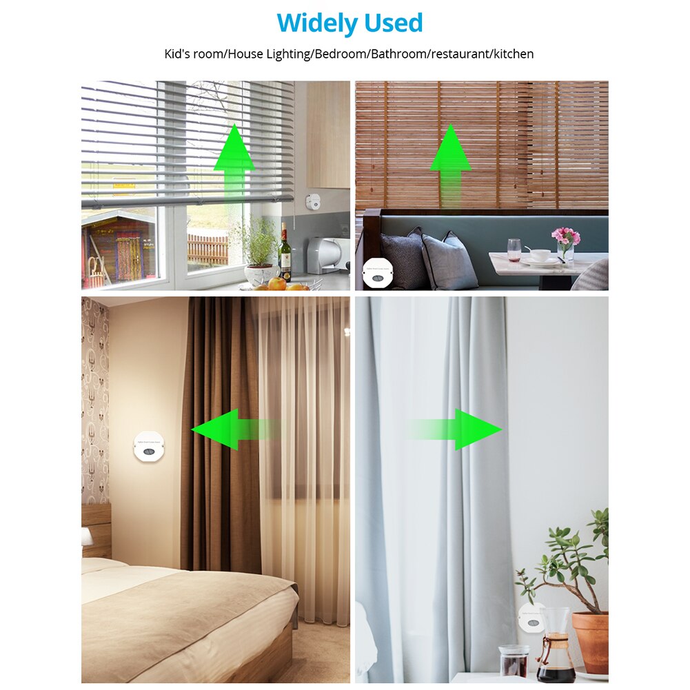 Smart Curtain Switch Module For Roller Shutter Remote Control Blind ...