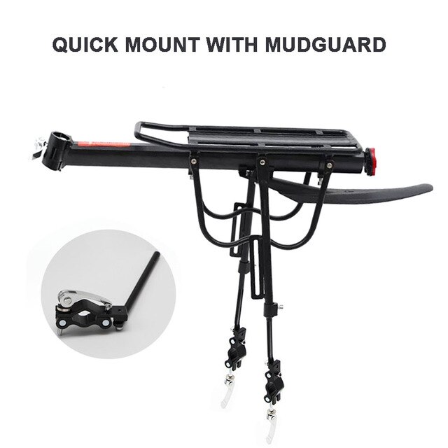 Bicycle Luggage Rack Aluminum Alloy MTB Rear Shelf... – Grandado