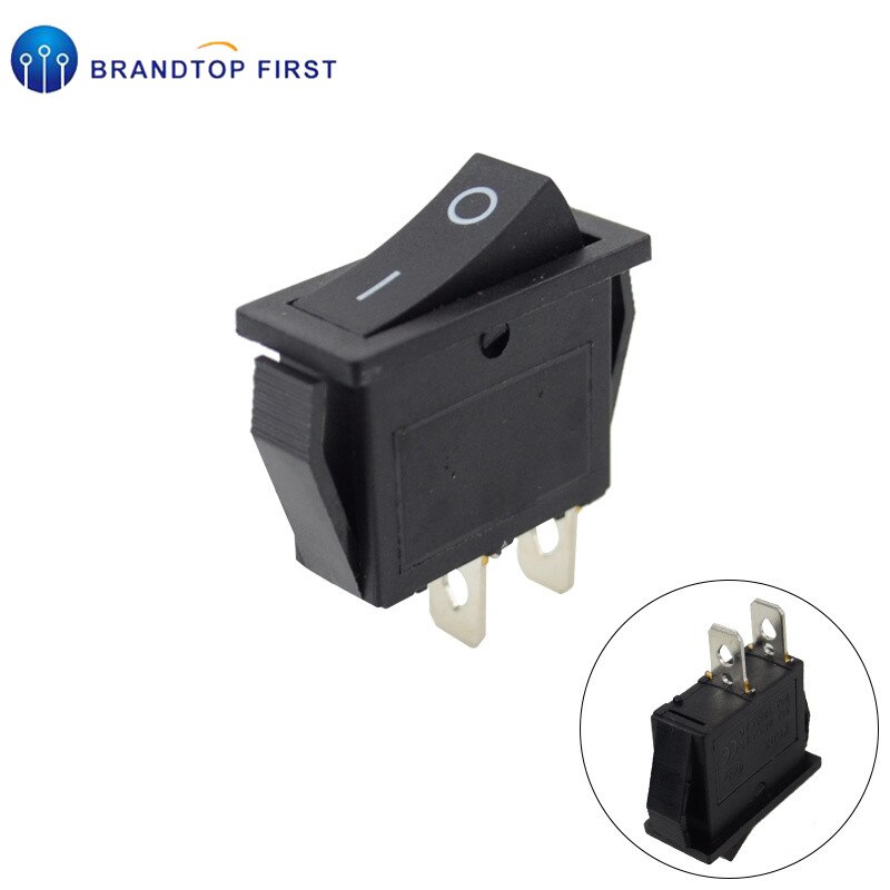 1pcs Black Rocker Switch 2 Pin 3 Pin Black Boat Sw... – Grandado