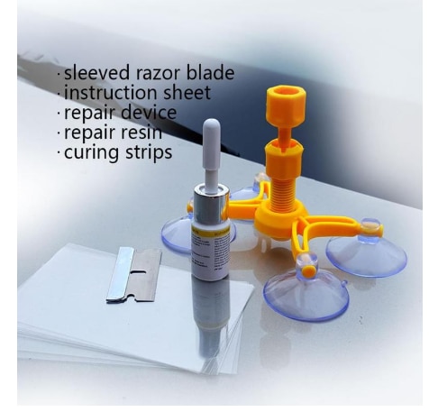 Windshield repair kit DIY window repair tool glass... – Vicedeal