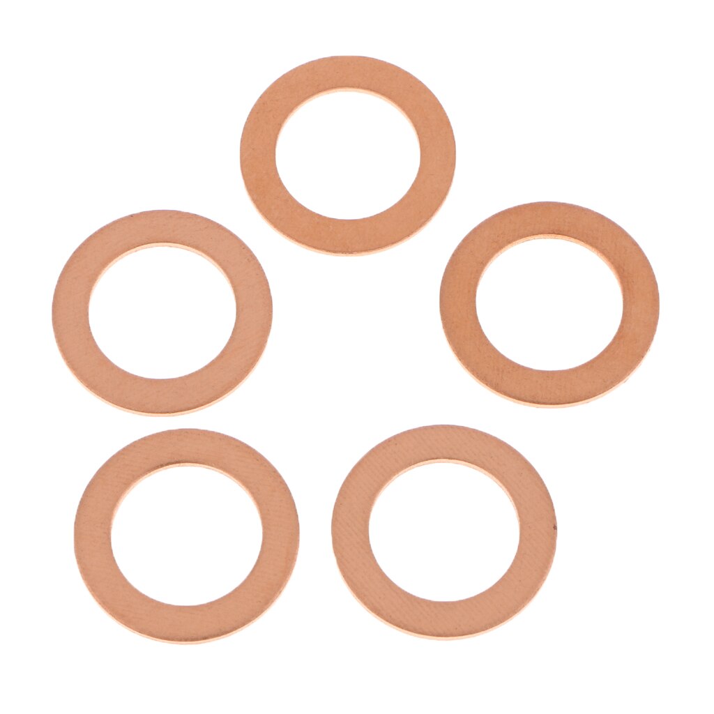 10Pcs Metal Oil Drain Plug Crush Washers Gaskets F... – Vicedeal