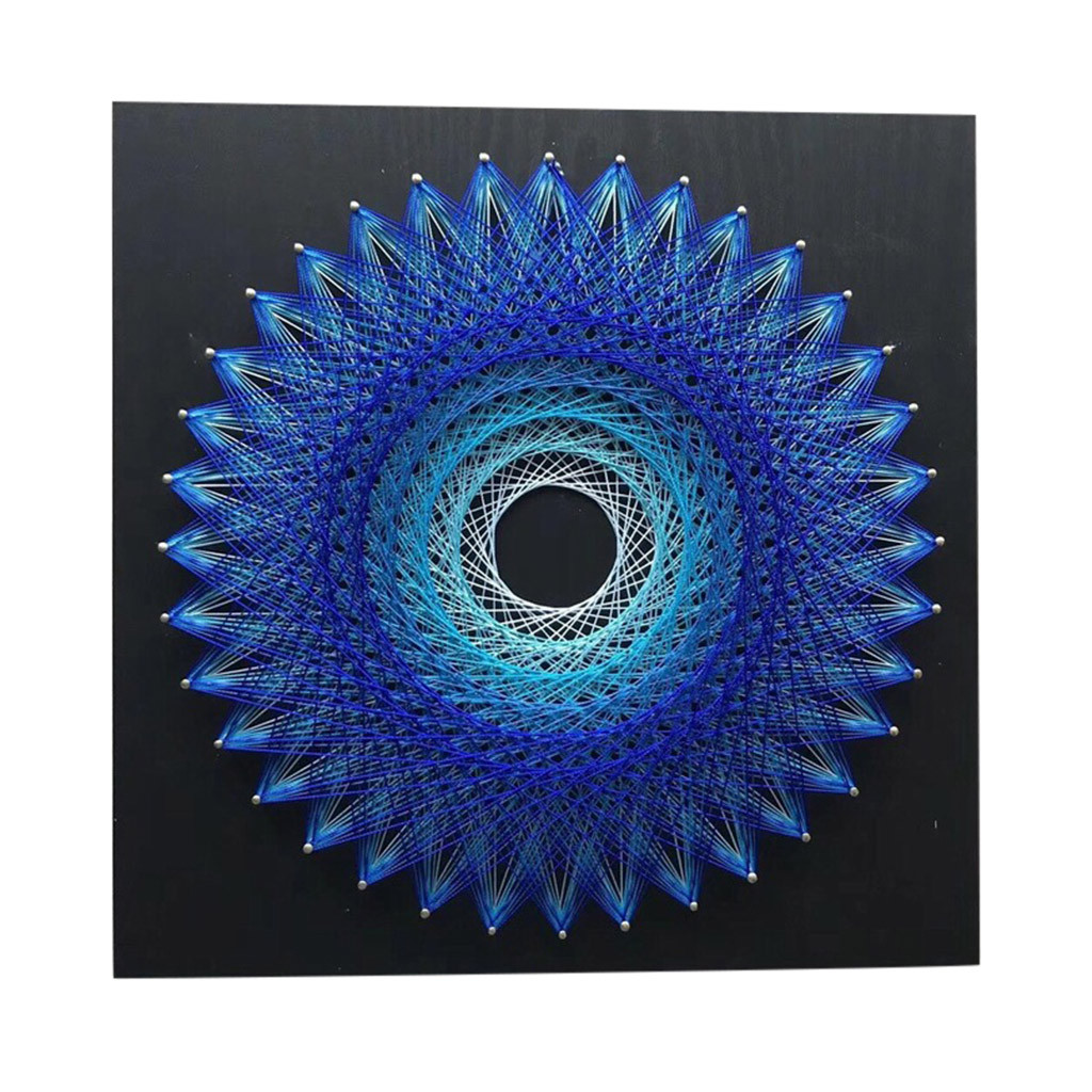 DIY String Painting Decompression Handmade Nail Pa... – Grandado