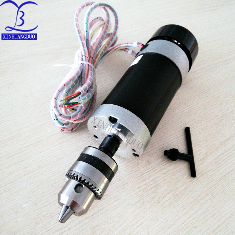 500W Brushless Motor Drill chuck 48VDC CNC Engravi... – Vicedeal