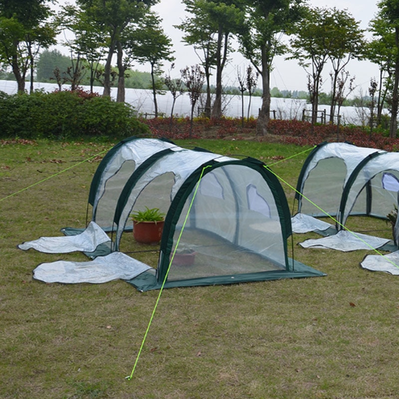 2m PE Tunnel Garden Insulation Cover Removable Pla... – Vicedeal