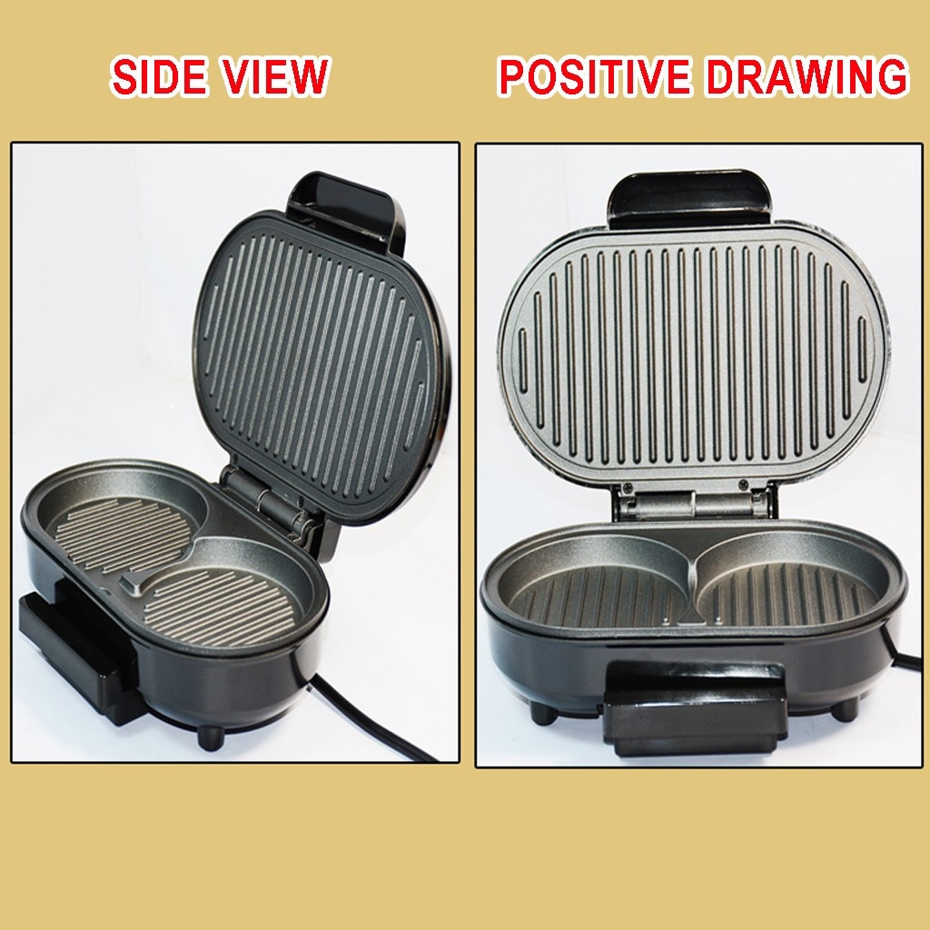 Electric Egg Sandwich Maker Mini Grilling Steak Ba... – Grandado