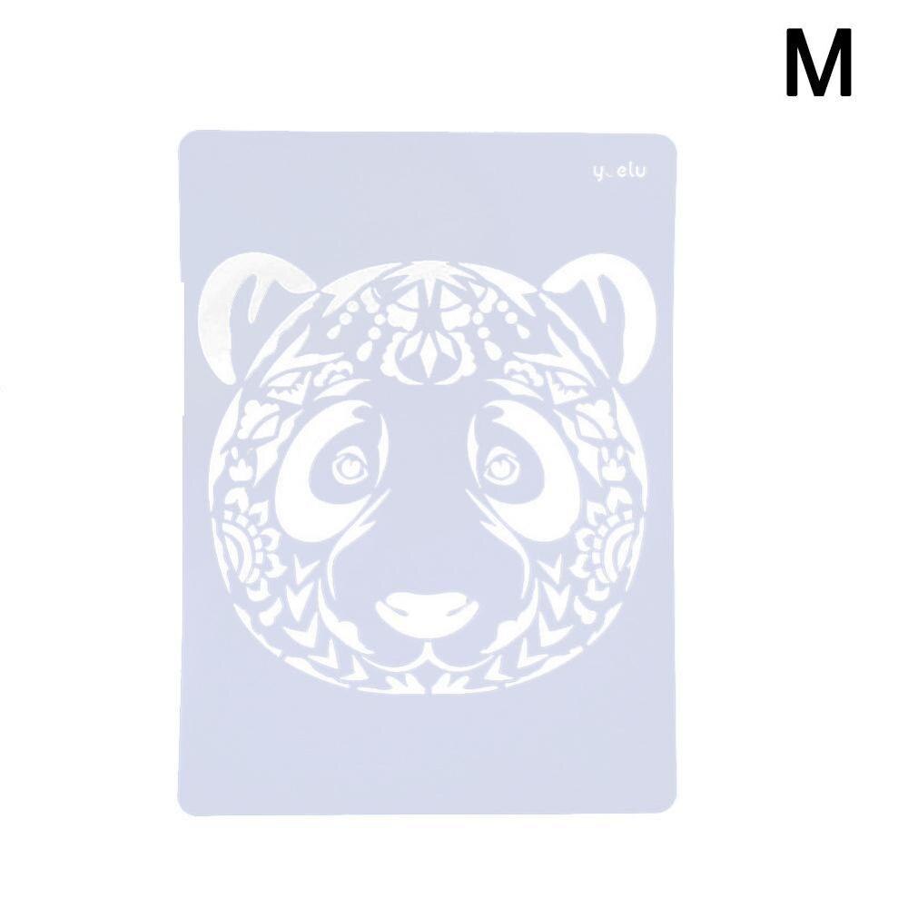 1PC Animals Drawing Template Ruler Animals Hollow ... – Grandado