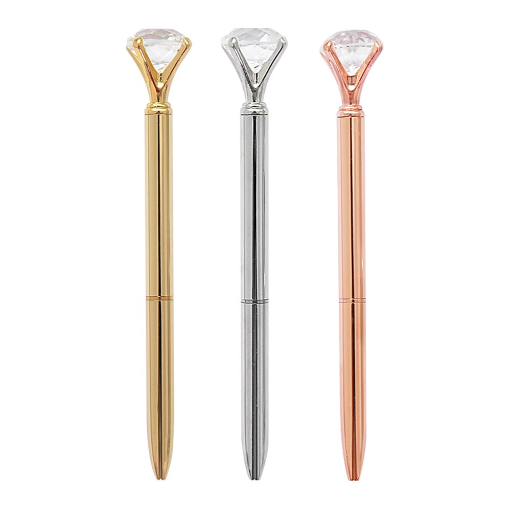 Korea gold diamond pen crystal pen queen Scepter b... – Grandado