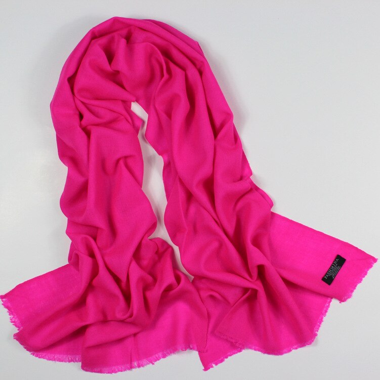 Puuvillainen pellavahuivi yksivärinen naisten huiv... – Vicedeal