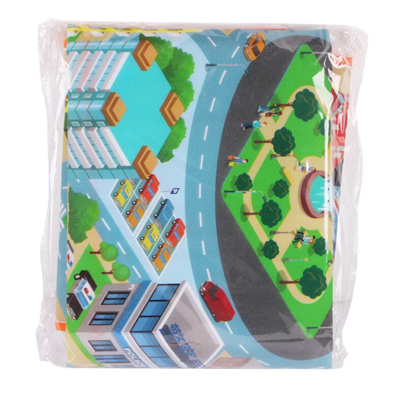Urban Road Children's Cute City Road Playmat Traff... – Grandado