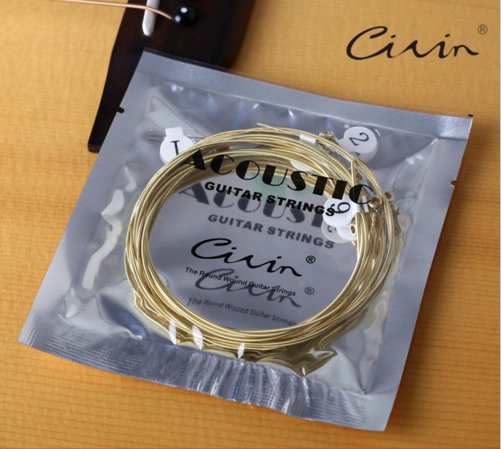 6pcs/set Universal Acoustic Guitar String Brass He... – Grandado