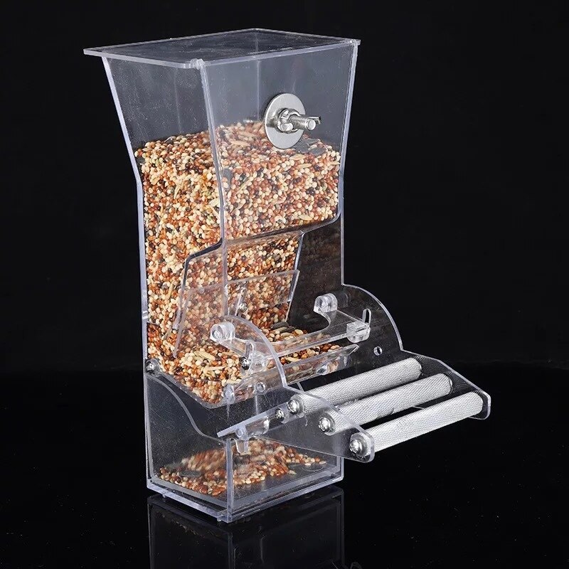 1 Pcs Feeder Bird Automatic Feeders Bird Food Cont... – Vicedeal