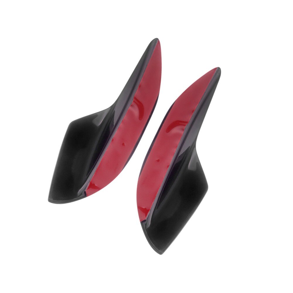 370/200/130MM Car Body Kits Front Bumper Fin Split... – Grandado