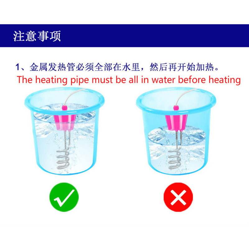 2000/2500/3000W Cartridge Swimming Pool Heater Ele... – Grandado