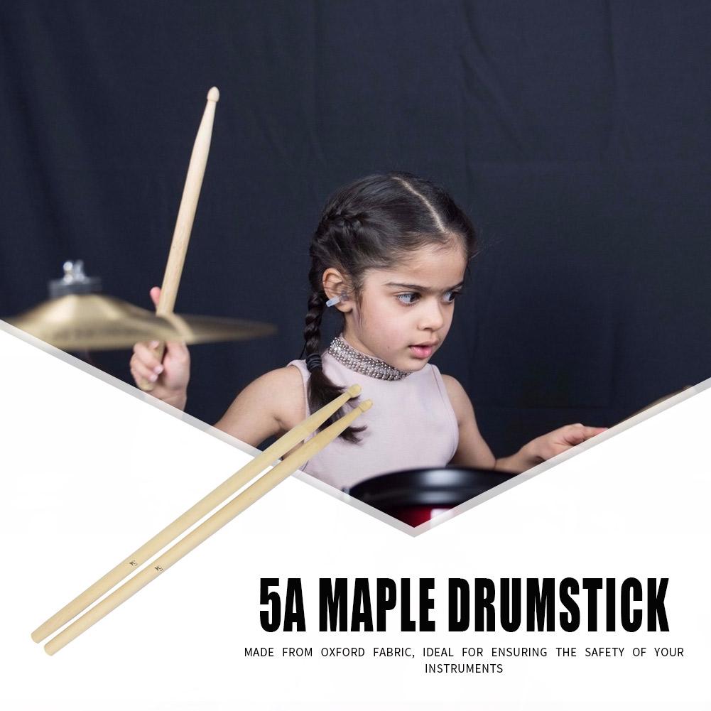 Drum Sticks Multi-function Solid 2x 5A Maple Woode... – Vicedeal