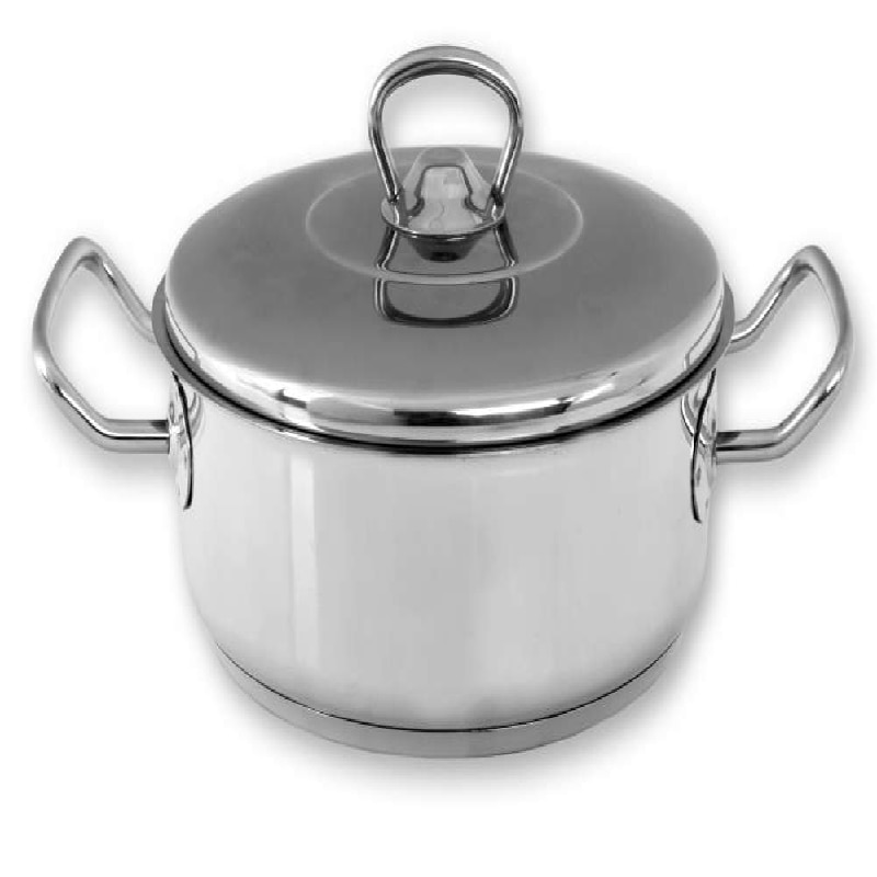 Cookware Stainless Steel Short 24 cm 3,1 Lt. Turki... – Grandado