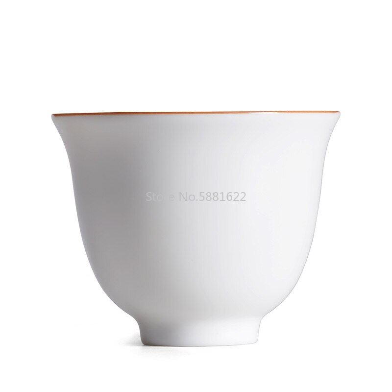 White Ceramic Tea Cup Ceramic Teacups Porcelain Cu... – Grandado