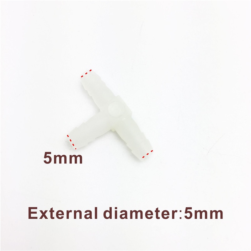 20pcs T shaped Pneumatic Fitting Air Water Plastic... – Vicedeal