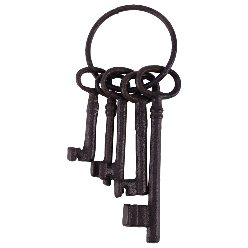 Pirate Treasure Chest Keys Set,Key Ring Antique St... – Vicedeal