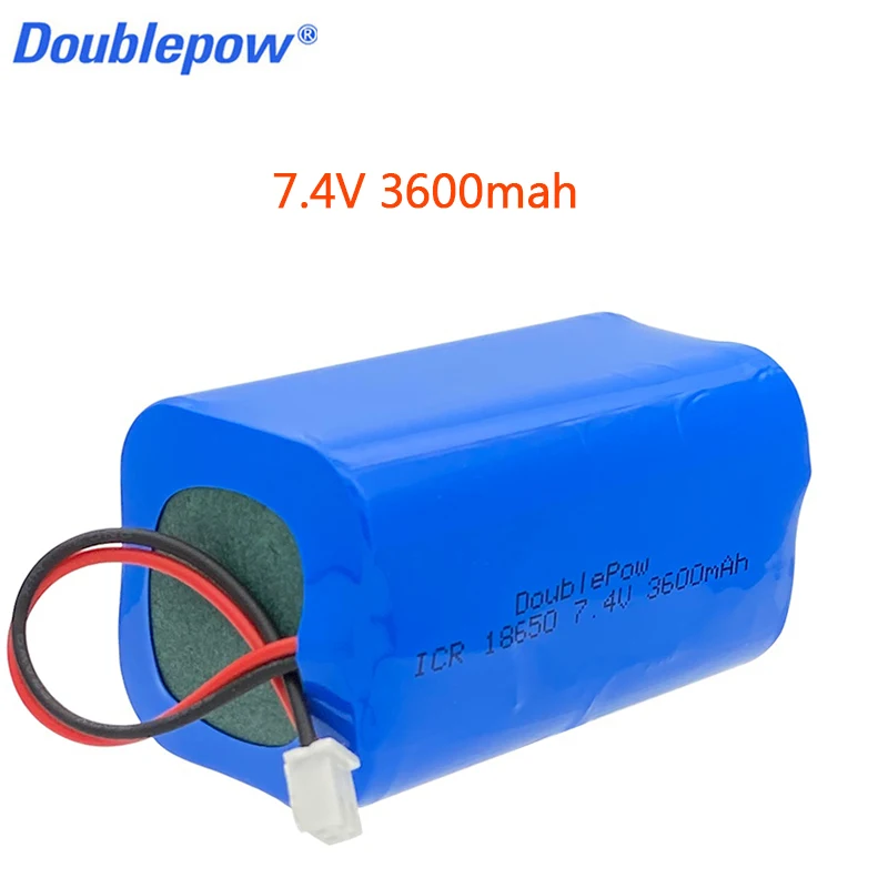 7.4V 3600/5200mAh 18650 Lithium Battery Pack Recha... – Grandado