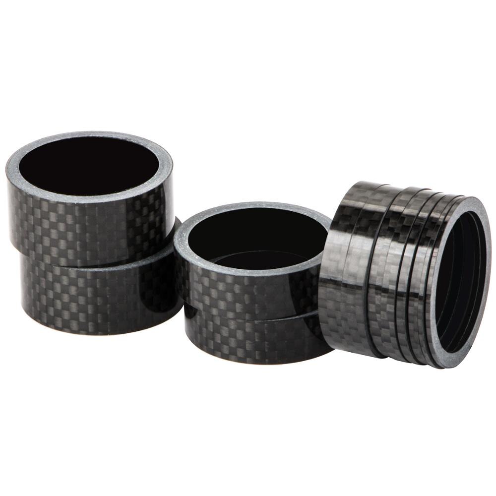 12 Pieces Bike Headset Spacer Carbon Fiber Bicycle... – Grandado