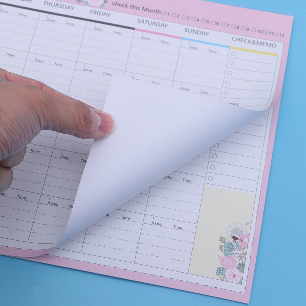 20 Sheets Monthly Planner A4 Decorative Organizer ... – Grandado