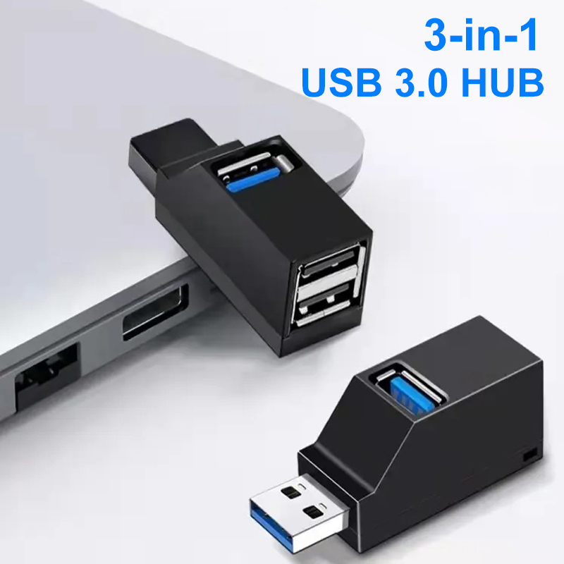 USB 3.0 HUB Extender Car Splitter Multi Port 3 in ... – Grandado