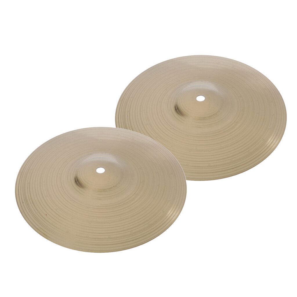 2 Stuks 10 "Lichtmetalen Drum Set Hi Hat Bekkens V... – Grandado