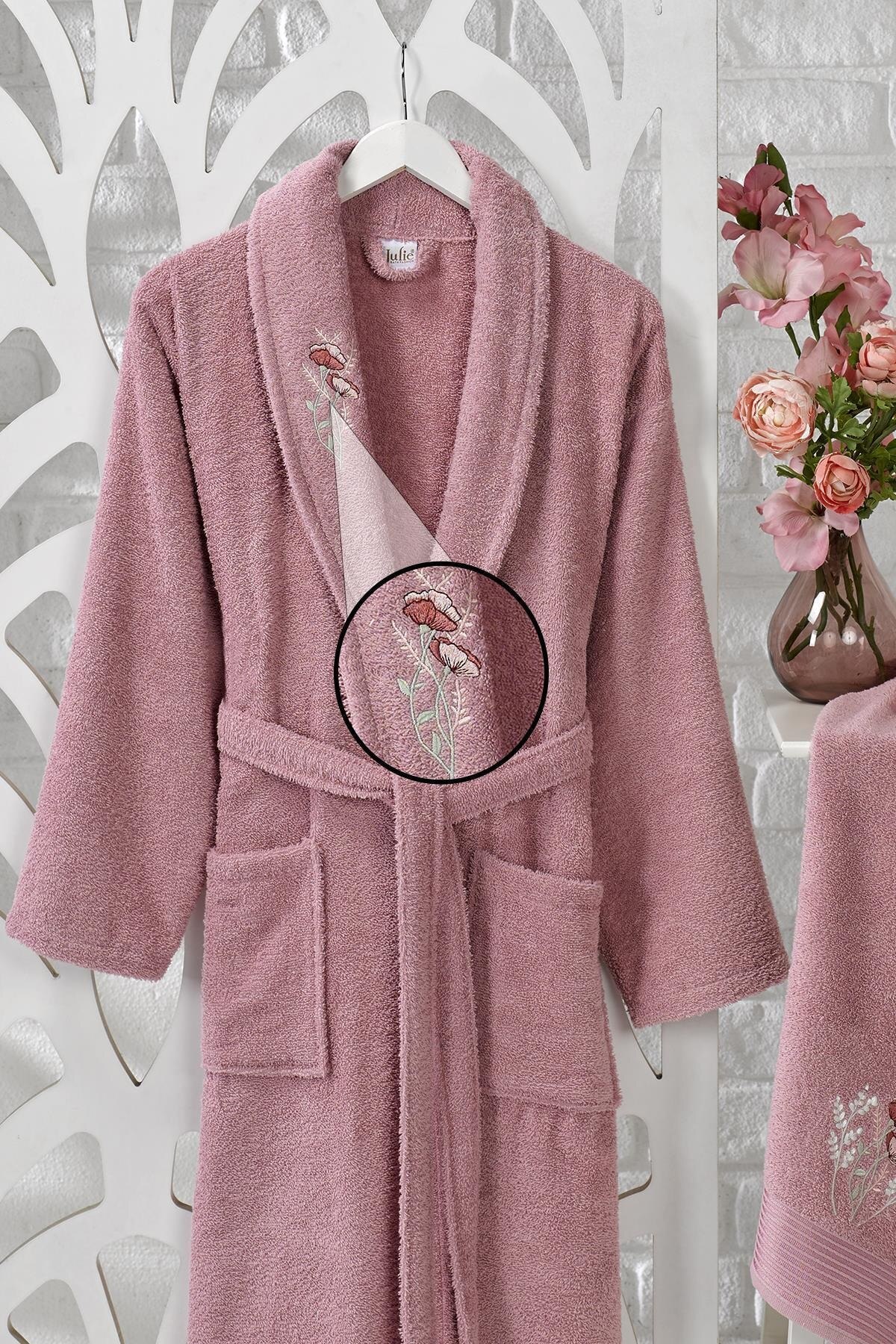 Women's Trendy Bathrobe Set 2 Piece 100% Cotton – Vicedeal