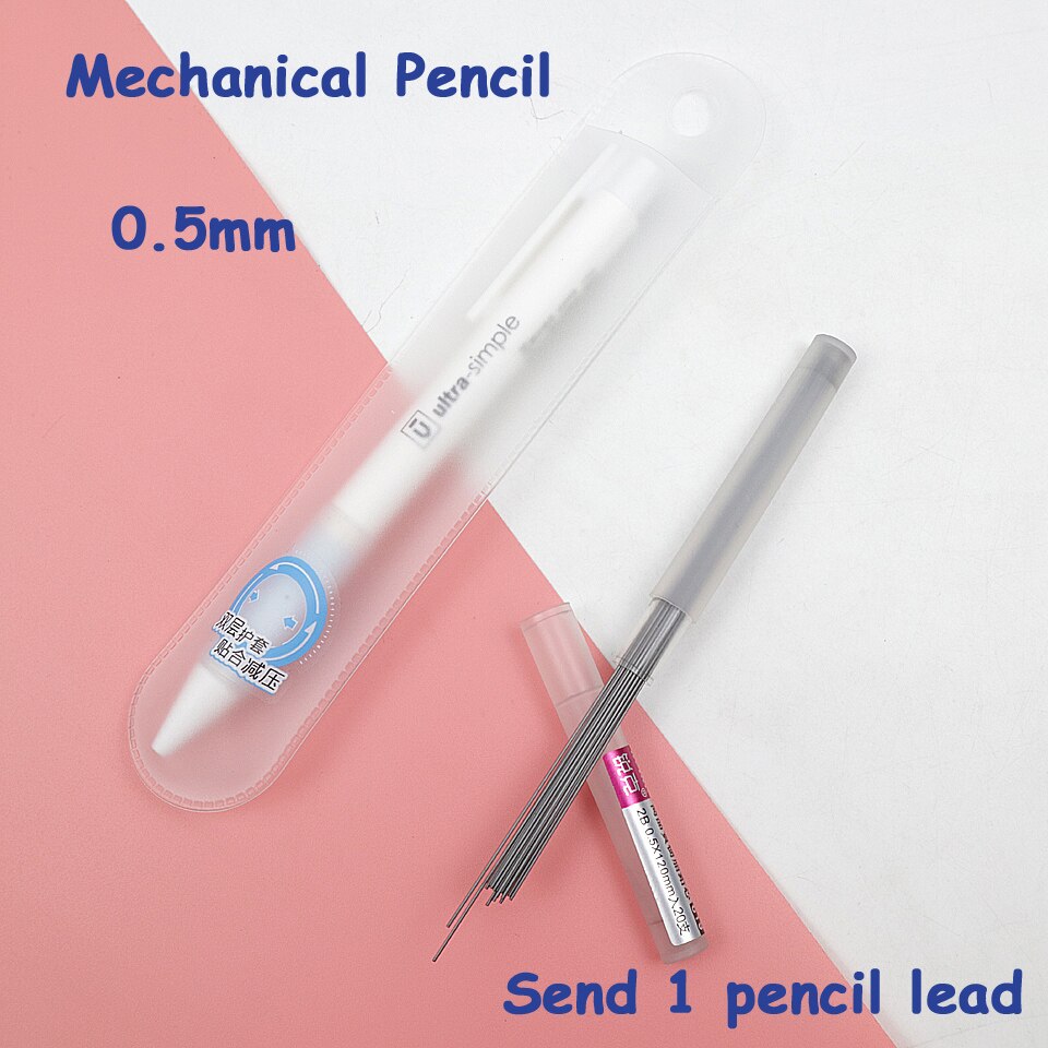 Mechanical Pencil 0.5-0.7mm 2B Pencil Refills Auto... – Grandado