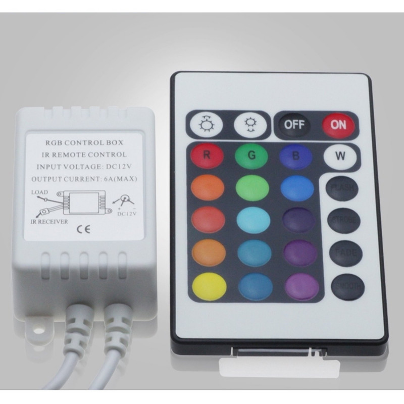 Rgb Controller Met Rf-Afstandsbediening – Vicedeal