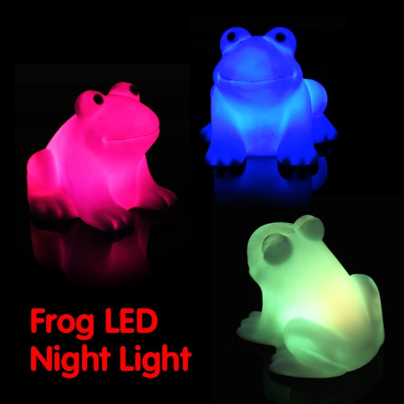 Energy Magic LED Cute Frog Night Light Novelty Lam... – Vicedeal