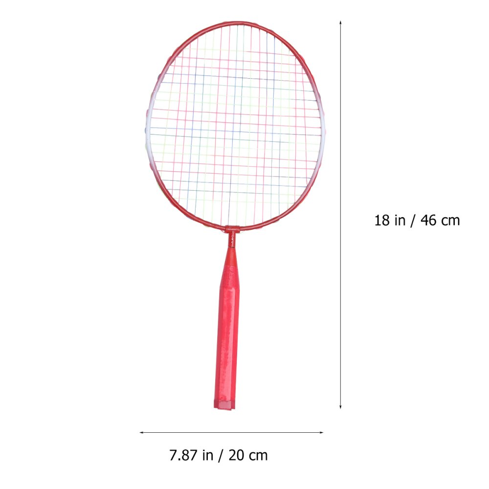 1 Set Colored Badminton Racket Beginner Training O... – Grandado