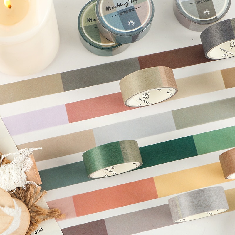 Kleur Cinema Masking Tape 15Mm Multi Vintage Kleur... – Grandado