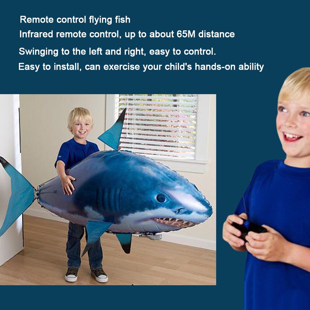 Infrared RC Flying Air Shark Toy Funny Remote Cont... – Grandado