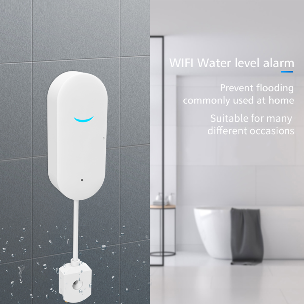 Water Leakage Alarm WiFi Smart Overflow Sensor Hom... – Vicedeal