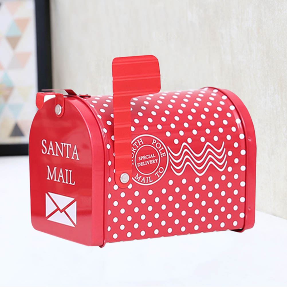 1pc Tinplate Box Cute Theme Mailbox Shape Post Box... – Vicedeal