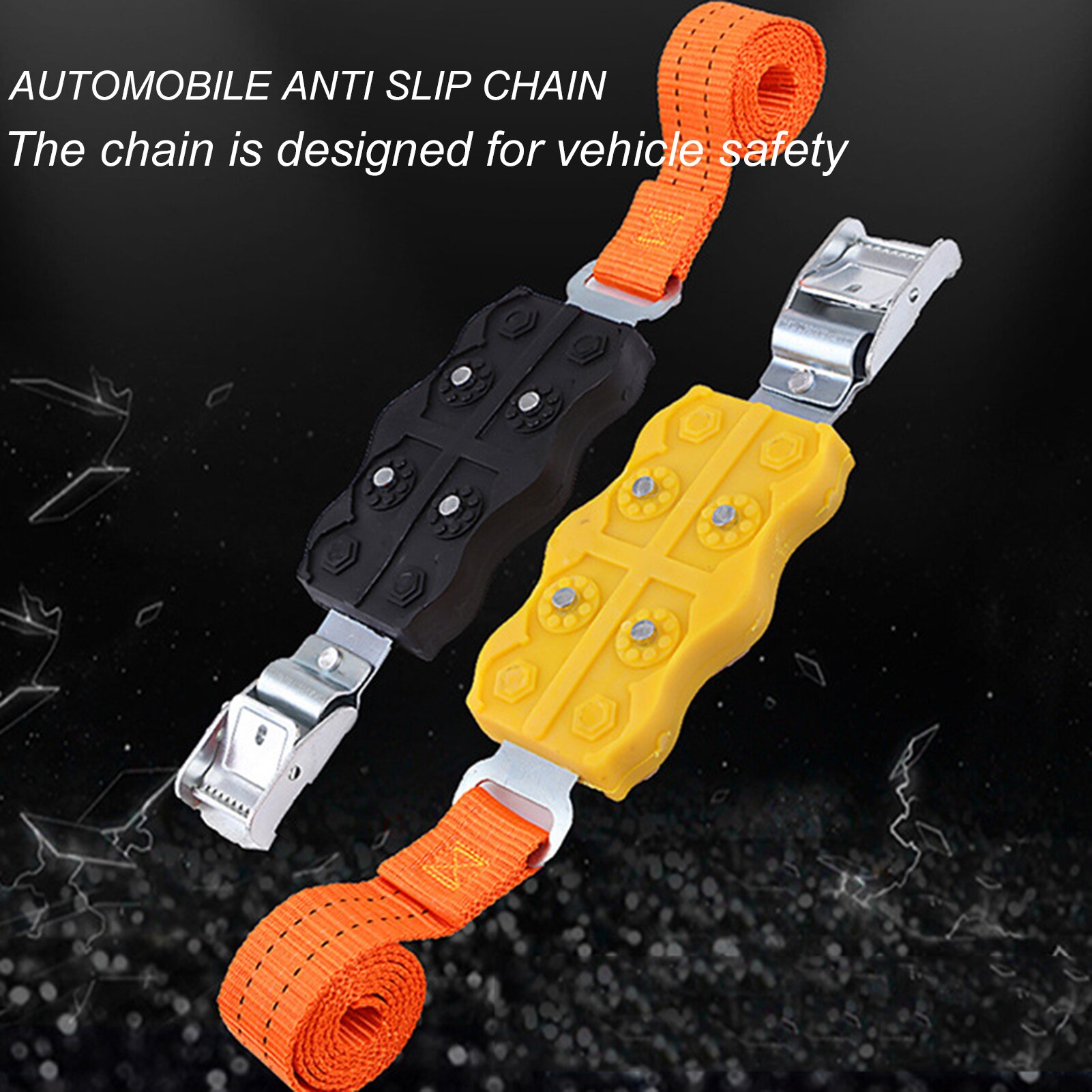 2PCS Durable Winter Car Tire Snow Anti-Skid Chains... – Grandado