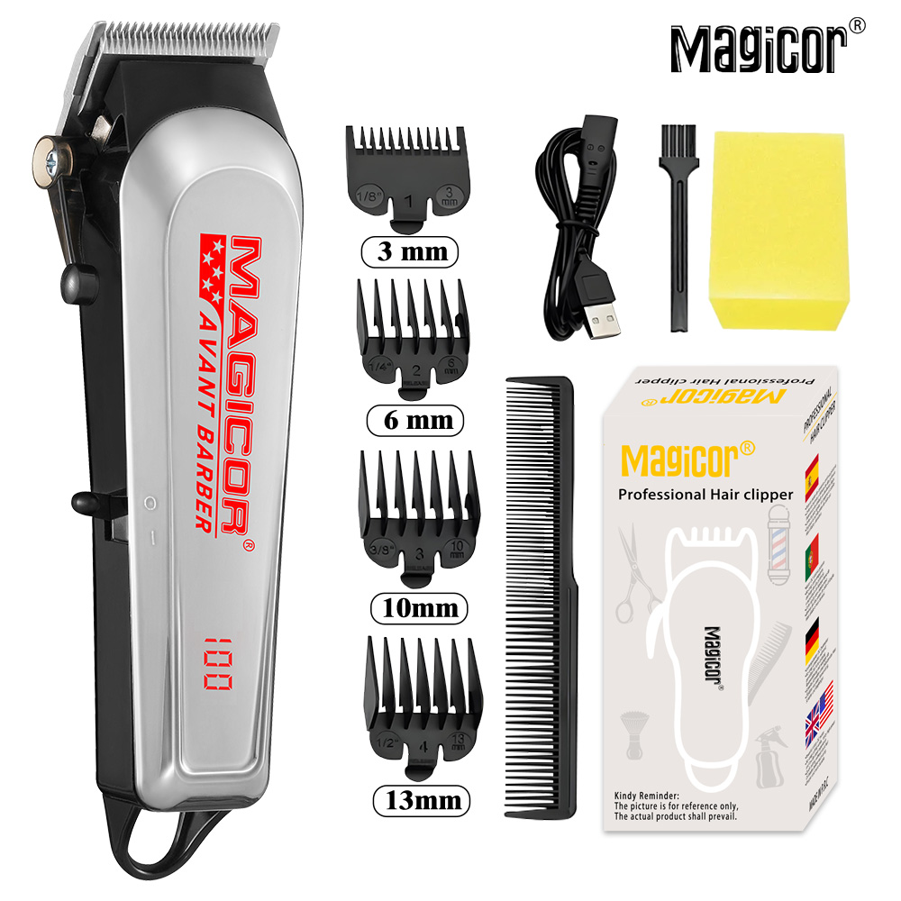MAGICOR Men's Hair Shaver Hair Clipper Electric Ba... – Vicedeal