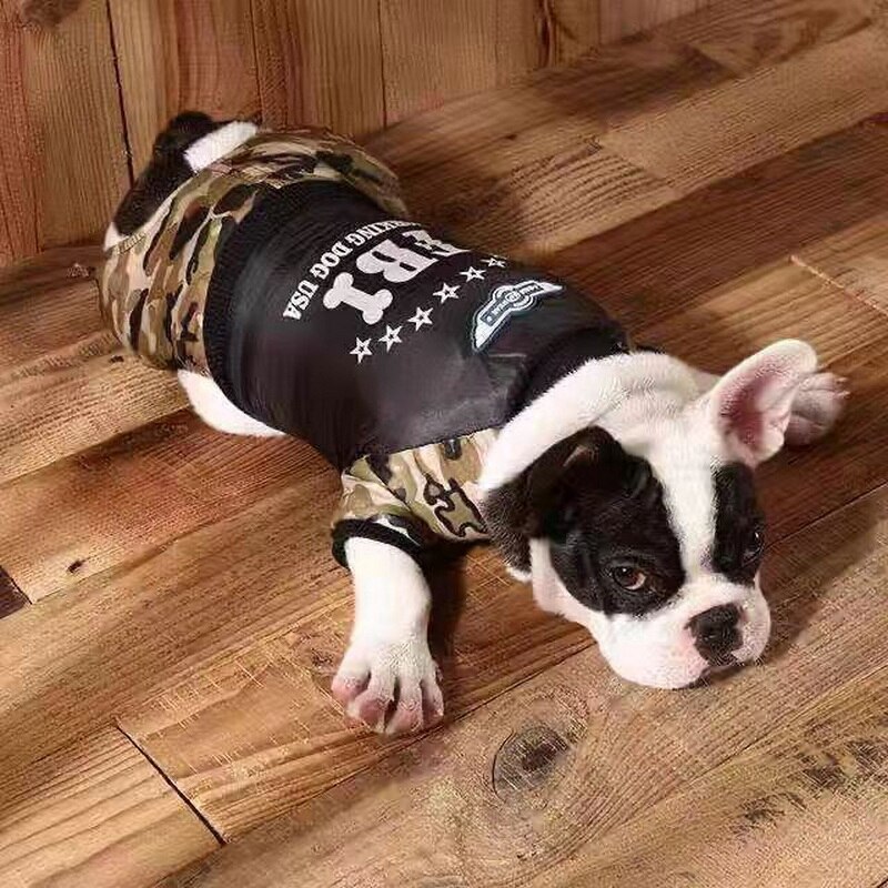 Winter cat dog Jumpsuit Rompers battle fatigues th... – Vicedeal