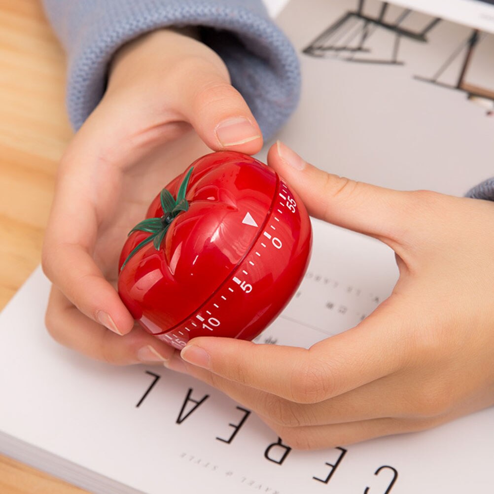 2pcs Adorable Tomato Shape Mechanical Cooking Time... – Grandado