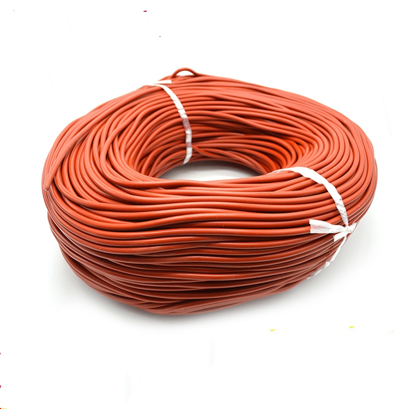 RED Diameter 1 1.5 2 3 4 5 6 7 8 9 10 mm Silicone ... – Vicedeal