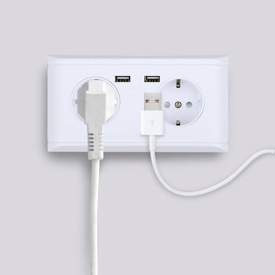 Household EU Plug Socket Wall Power Outlet Socket ... – Grandado
