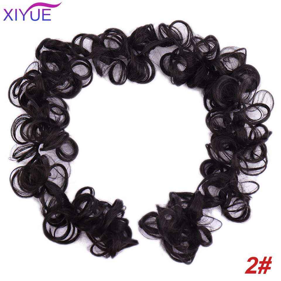 Natural Messy Hair Bands/Buns/Elastic Hair Extensi... – Grandado