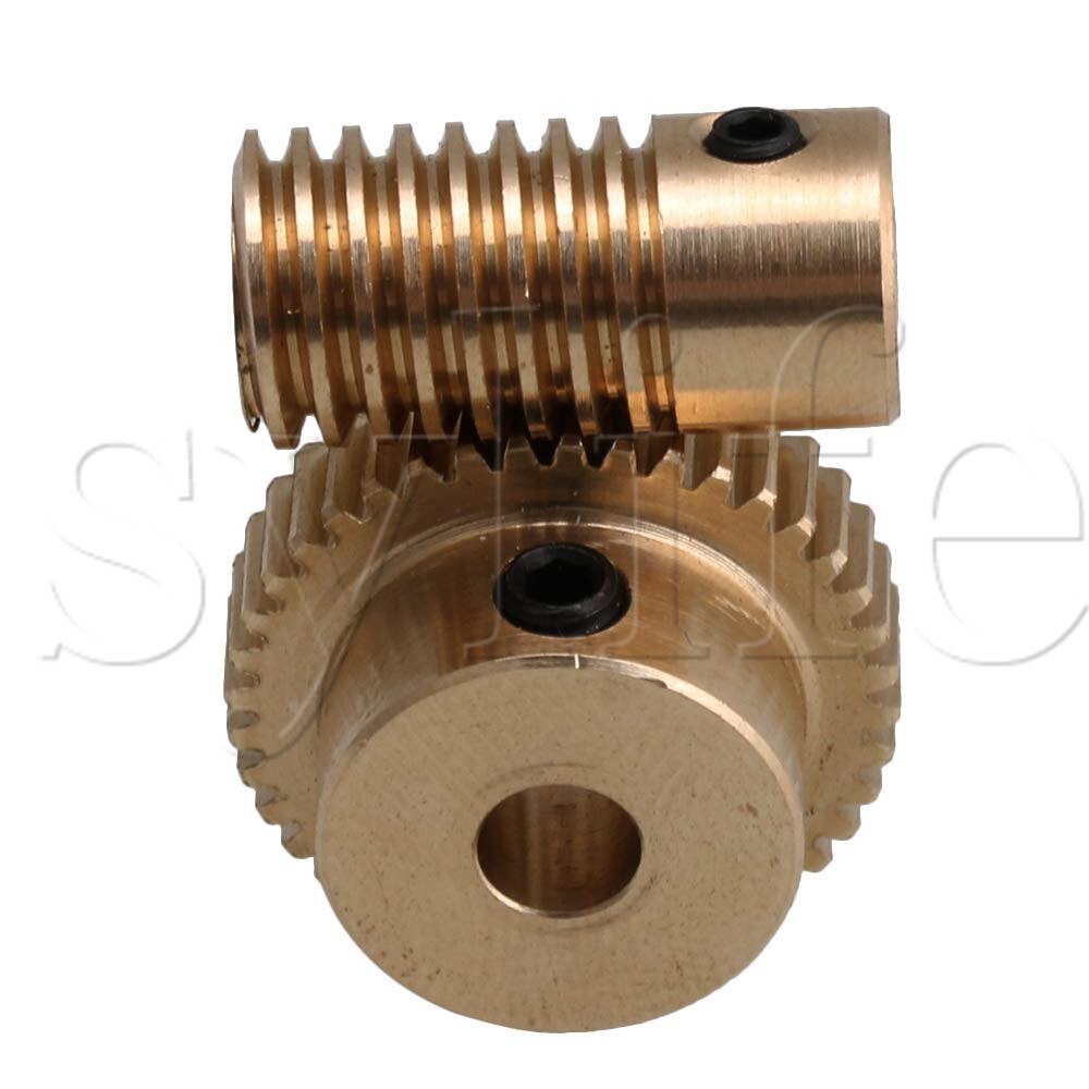 40 Teeth Brass Worm Gear Wheel + 3.17mm Hole Diame... – Grandado