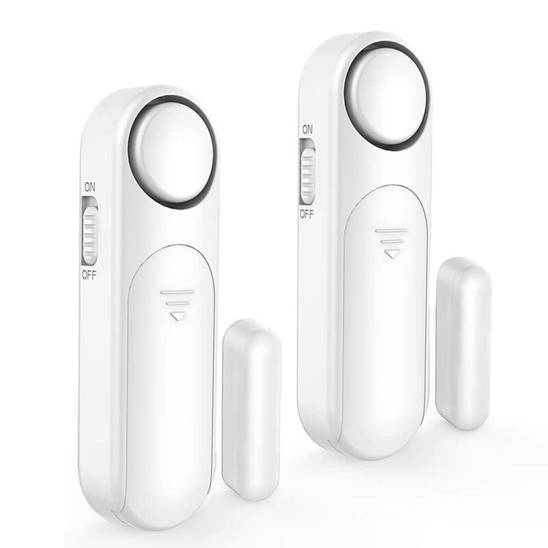 2 Pack Door Alarm, Wireless Window Contact Sensor ... – Grandado