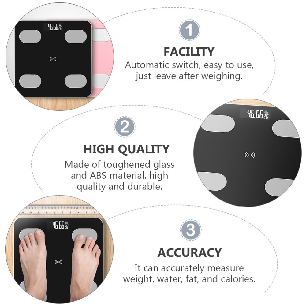 1Pc Body Weight Scale Body Fat BMI Scale Fitness M... – Grandado